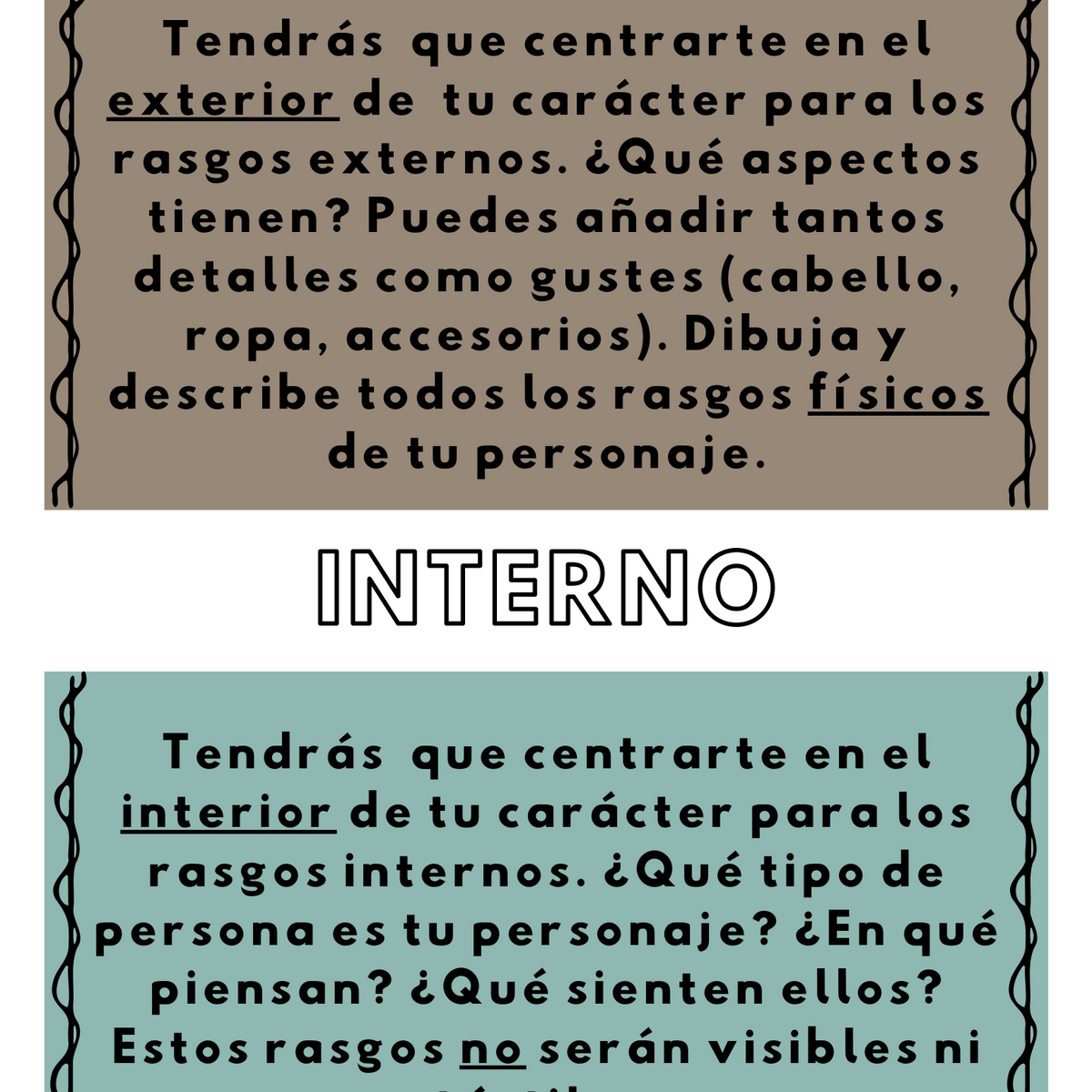 Character Traits - Spanish | This resource is great for grades 2-3 ...