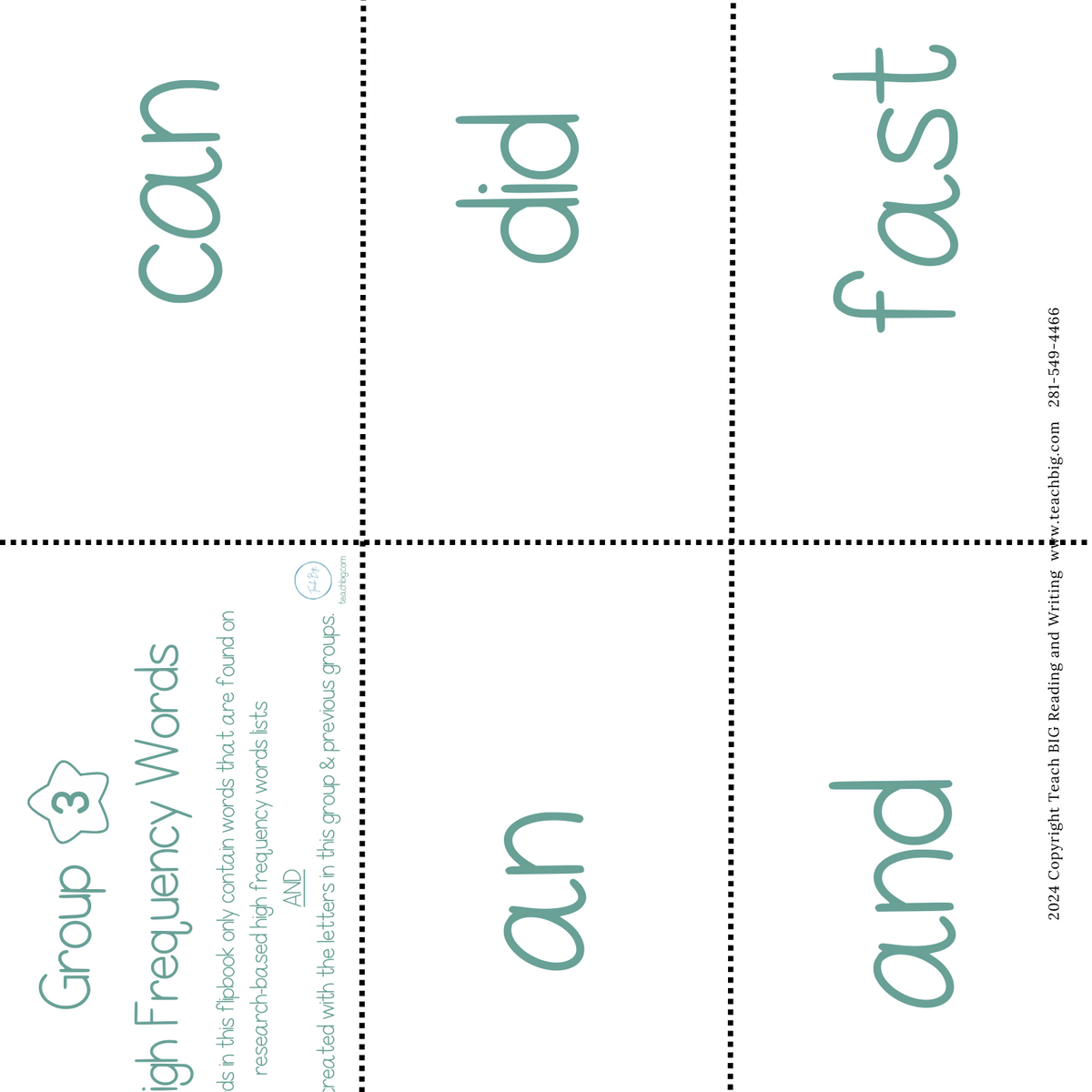 High Frequency Words Booklet - Group 3 | These high frequency booklets ...
