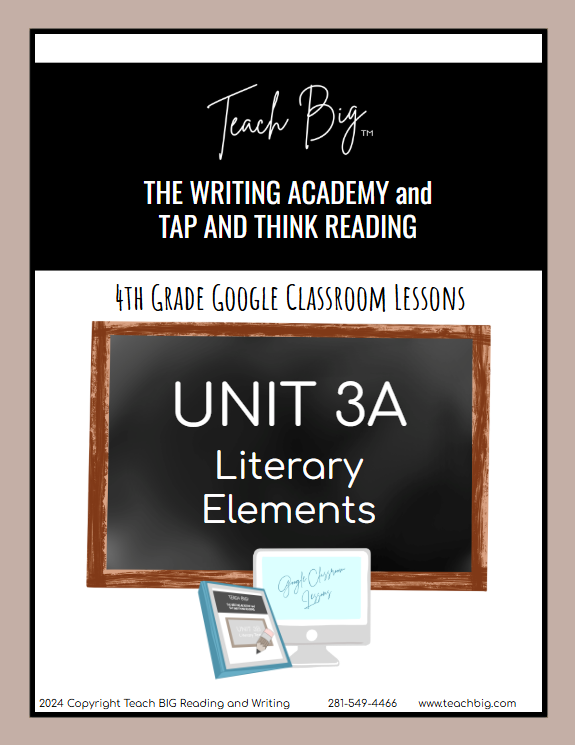 4th Grade | Unit 3A: Literary Elements – Teach Big!