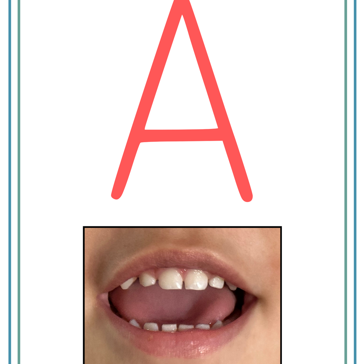 Alphabet Mouth Shapes | Full Sheet – Teach Big!